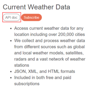 【VBA】Web APIを使ってデータを取得する(OpenWeatherMap)1